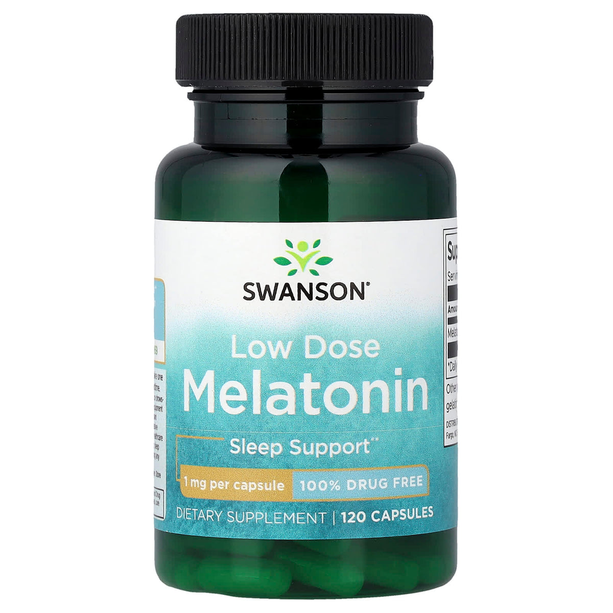 Melatonin (Melatonina); 3 mg; Swanson; 120 capsule SW502 – provitamine